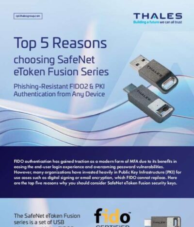 Top 5 Reasons for choosing SafeNet eToken Fusion Series - SomethingCool.com